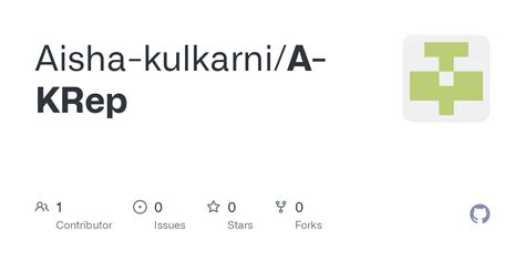 Github Aisha Kulkarnia Krep