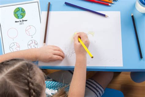 How To Draw Earth Easy Step By Step Drawing Tutorial