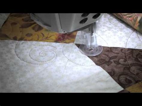 Bernina 830 On Quilt Motion Doing Resplendent Quilt Pattern With