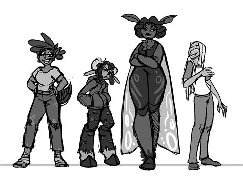 Start Of Visual Development Cryptid Campsite By Kayillustrations