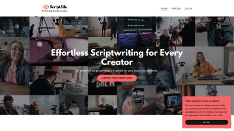 Effortlessly Create Video Scripts With Scriptsifu Creatiai