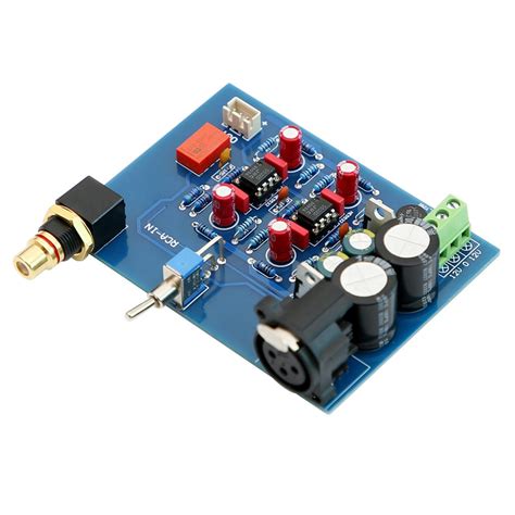 Single Ended To Balanced Converter Module Xlr Rca Mono Audiophonics
