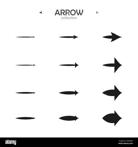 Arrow Icon Set Arrow Symbol Collection Arrow Basic Ui Elements To