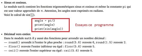 Technologie au collège Croix Maître Renault Initiation à la programmation Python