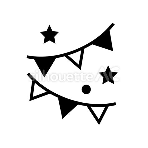 플래그 화환 131756 무료 다운로드 Silhouetteac