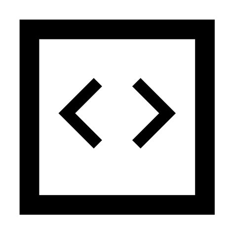 Code Square Vector Svg Icon Svg Repo
