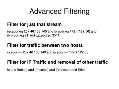 Introduction To Packet Sniffing Using Ethereal Ppt Download
