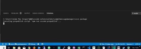 Does Not Create Vsx File Or Throw Warnings · Issue 362 · Microsoftvscode Vsce · Github