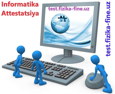 Informatika Fanidan Attestatsiya Testlari No1 — Testfizika Fineuz
