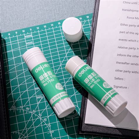 得力固体胶棒学生用高粘度笔型笔形透明固体胶笔手工制作专用彩色超粘儿童幼儿园韩国胶棒笔固体胶水棒虎窝淘
