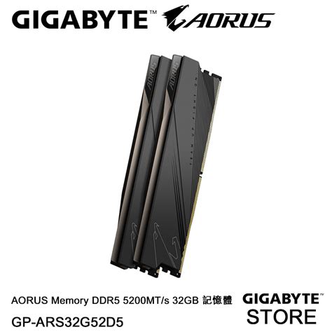gigabyte aorus memory ddr5 32gb 2x16gb 5200mt s hktvmall 香港最大網購平台
