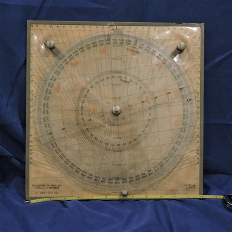 Calculateur De Parallaxe Parallax Berekenaar Parallax Calculator Aeroantique