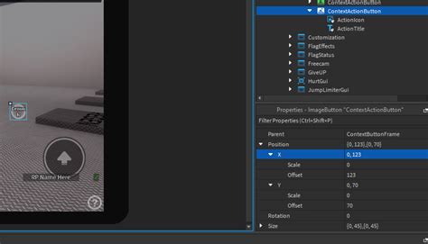 Contextactionservice Setposition Not Working Scripting Support Developer Forum Roblox
