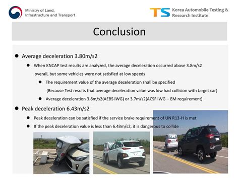 Average Deceleration And Peak Deceleration Ppt Download