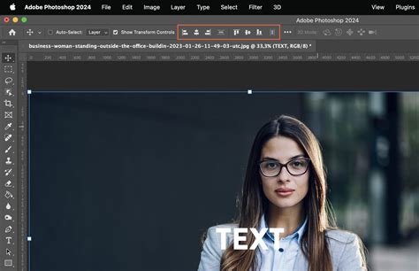 How To Center An Image In Photoshop