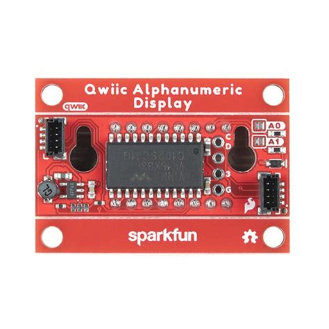 Sparkfun Qwiic Aakkosnumeerinen Näyttö Vaaleanpunainen Opencircuit