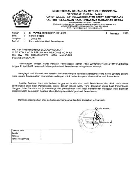 Tanda Terima Sphp Pdf