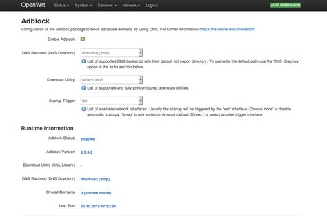 Adblock Not Working Installing And Using OpenWrt OpenWrt Forum