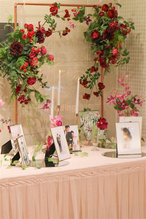 숙녀의 꽃 웨딩포토테이블 네이버 블로그