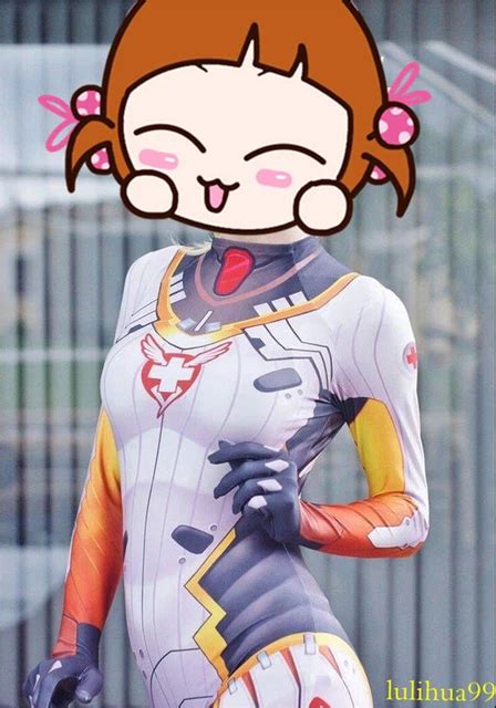 Game Ow Overwatch Dva Mercy Costume Angel Cosplay Jumpsuit Halloween