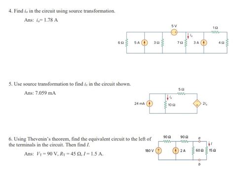 Solved Find Io In The Circuit Using Source Chegg