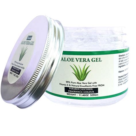 Aloe Vera Gel 100 Pure Organic Eraslok