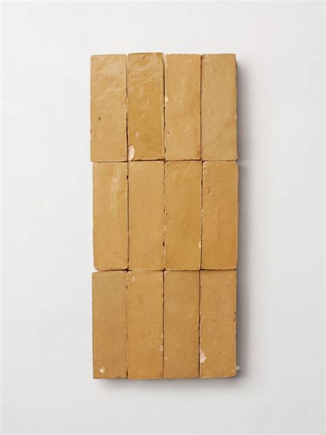 Zellige Tile Moroccan Riverbed Subway Bejmat Clé Clé Tile