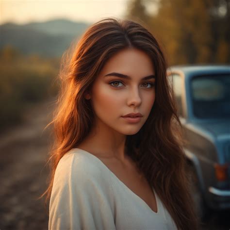 Cute Girl Portrait By Ai Mollie Anderson On Deviantart