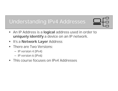 SOLUTION Understanding Ipv Addresses Studypool