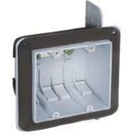 Pvc Two Gang Box With Gasket Slh 2a 50103 Yyc Electric Wholesale