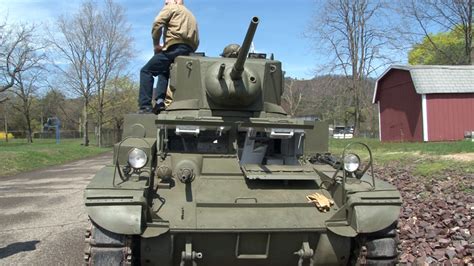 Stuart Tank Returns To Berwick 20 Year Effort Restores Wwii Relic