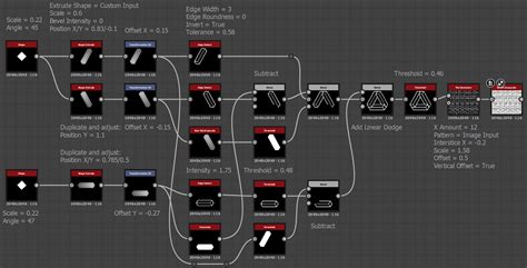 Martin Schmitter Substance Designer Beginner Quicktip 241 Shape Extrude Pattern