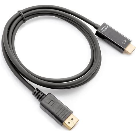 Кабель А1 Display port-HDMI 1.8 м., 4K/30 Hz, разъемы DPm-HDMI Am. A1-C ...