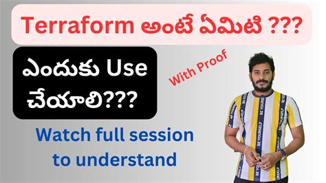 Terraform Session 01 Terraform Docker And Kubernetes Training Devopsandcloudwithsiva Youtube