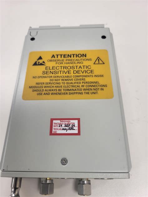 Tektronix E Dual Channel Sampling Module With TDR GHZ Industrial Equipment Measuring