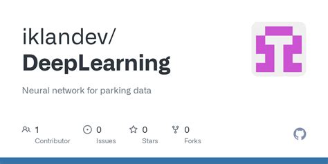 Github Iklandev Deeplearning Neural Network For Parking Data