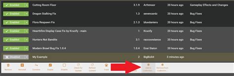 managing mods in a collection modding wiki