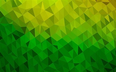 Light Green Vector Shining Triangular Pattern 12233730 Vector Art At Vecteezy