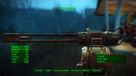 Gauss Minigun Standalone At Fallout 4 Nexus Mods And Community