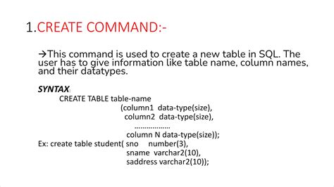 Commands Ppt1pdf