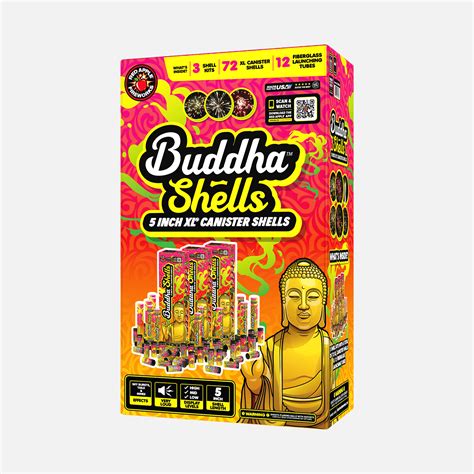 Buy Buddha™ Shells 5 Xl® Canister Shell Fireworks Online
