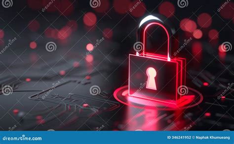 A Futuristic Digital Lock Interface Glowing With Encryption Symbols Representing Advanced Cyber