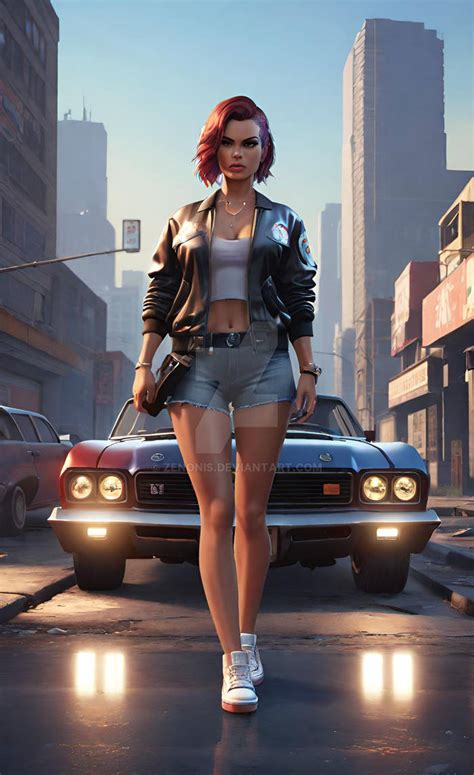 Gta Model Babe Grand Theft Auto Girl 3d Hd By Zenonis On Deviantart