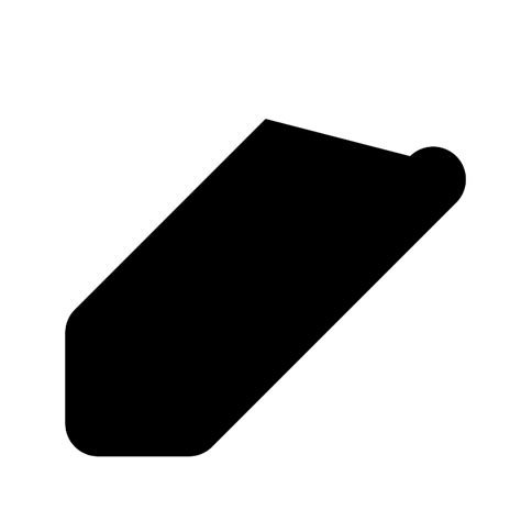 Pencil Simple Fill Vector SVG Icon SVG Repo