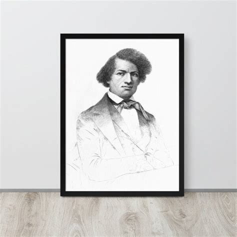 Frederick Douglass Poster Etsy
