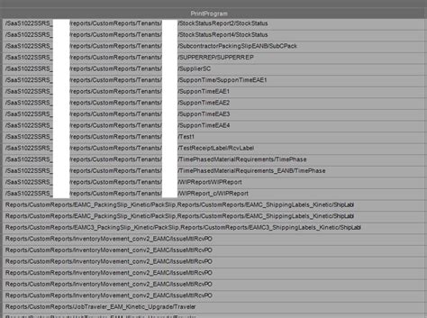 New Ssrs Report Error On Creation Help Needed Kinetic Erp
