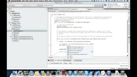 Minimal Mac IOS Demo For MvvmCross YouTube