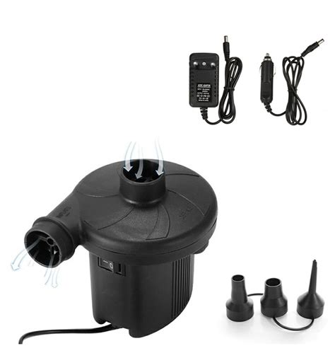 멀티 에어펌프 220v 차량용 시가잭 튜브 바람 겸용 공기주입 공기압 가정용 전동 에어베드 휴대용 Kc인증 티몬