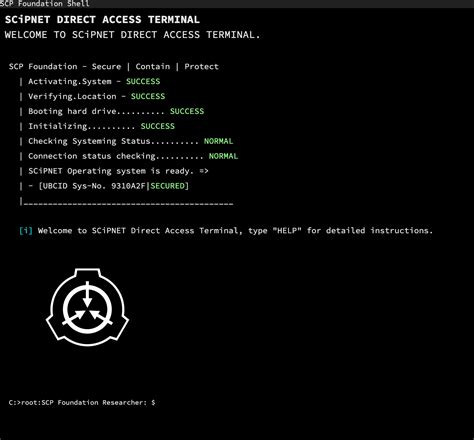 Made A Scipnet Terminal Simulator Scp