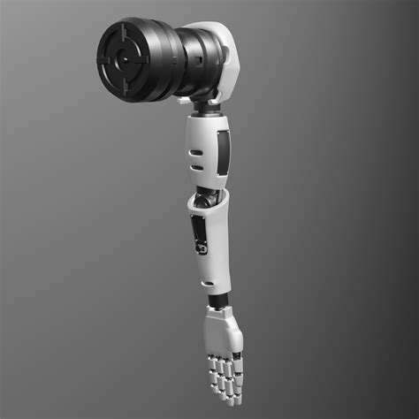 Robotic hand 3D model | CGTrader